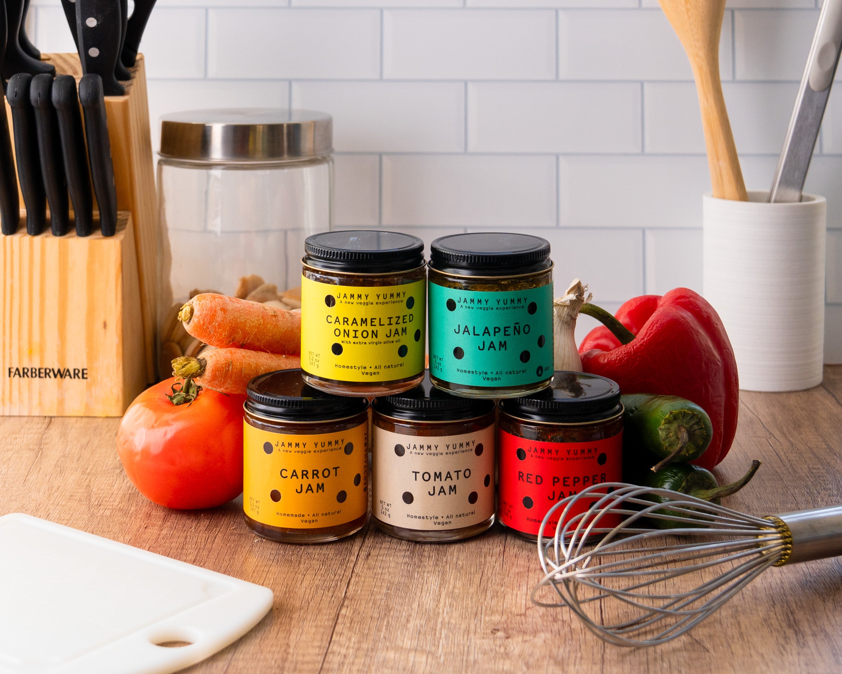 Jammy Yummy | Veggie Jams